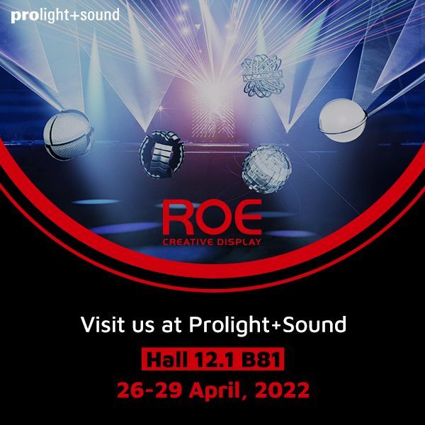 Press - ROE Visual Brings New LED Products to Prolight+Sound | ROE Visual